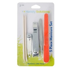 Handy Solutions Manicure Set, 5 pc. | Shop Travel Size Toiletries and ...
